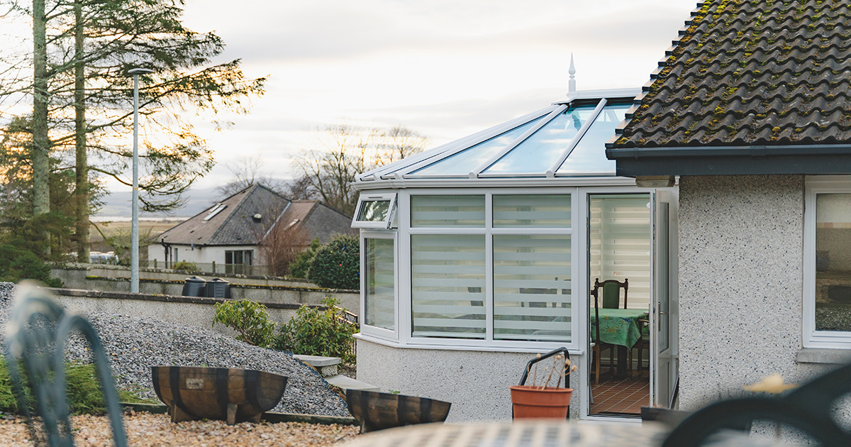 White Conservatory by Clearview | UPVC Conservatories